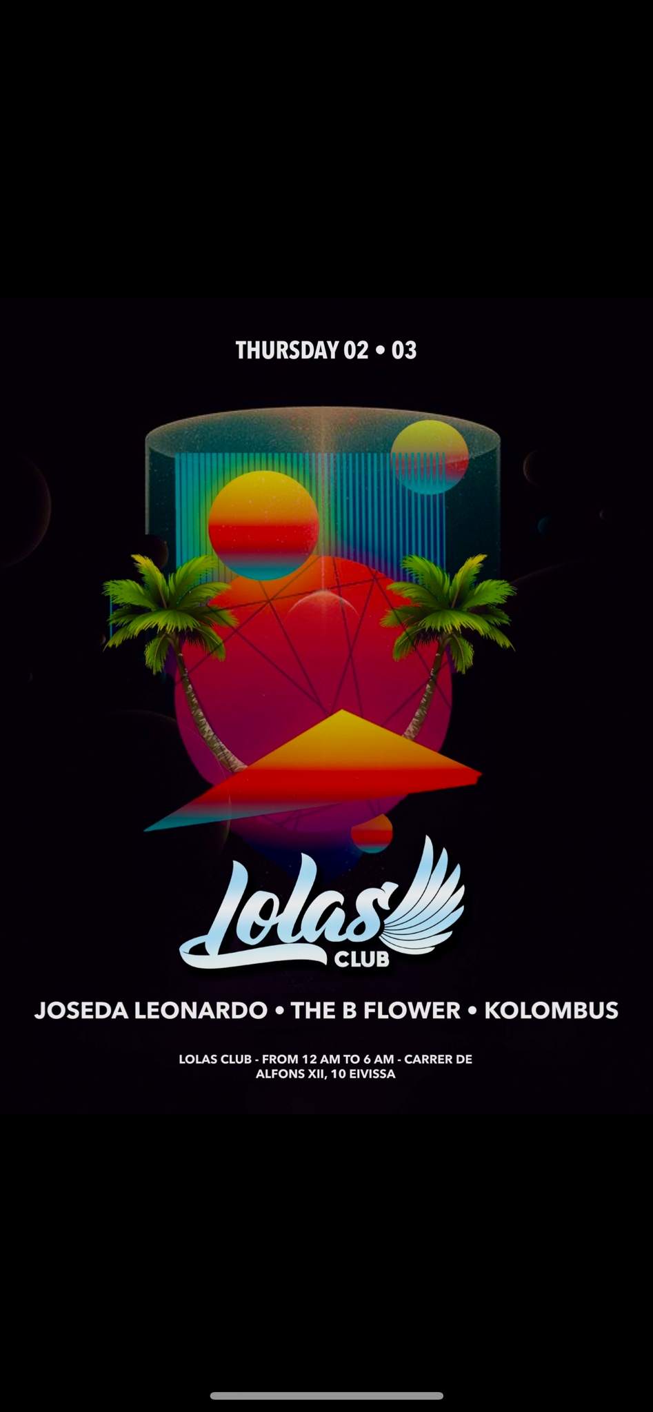 LOLAS CLUB bei Lolas Club Ibiza, Ibiza