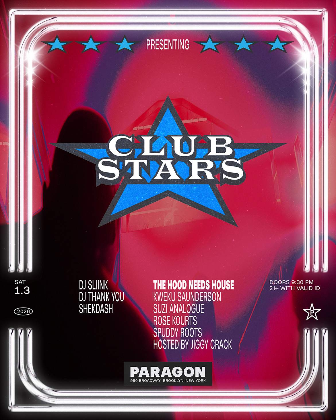 Club Stars: Dj Sliink, shekdash, DJ Thank You + The Hood Needs House at ...