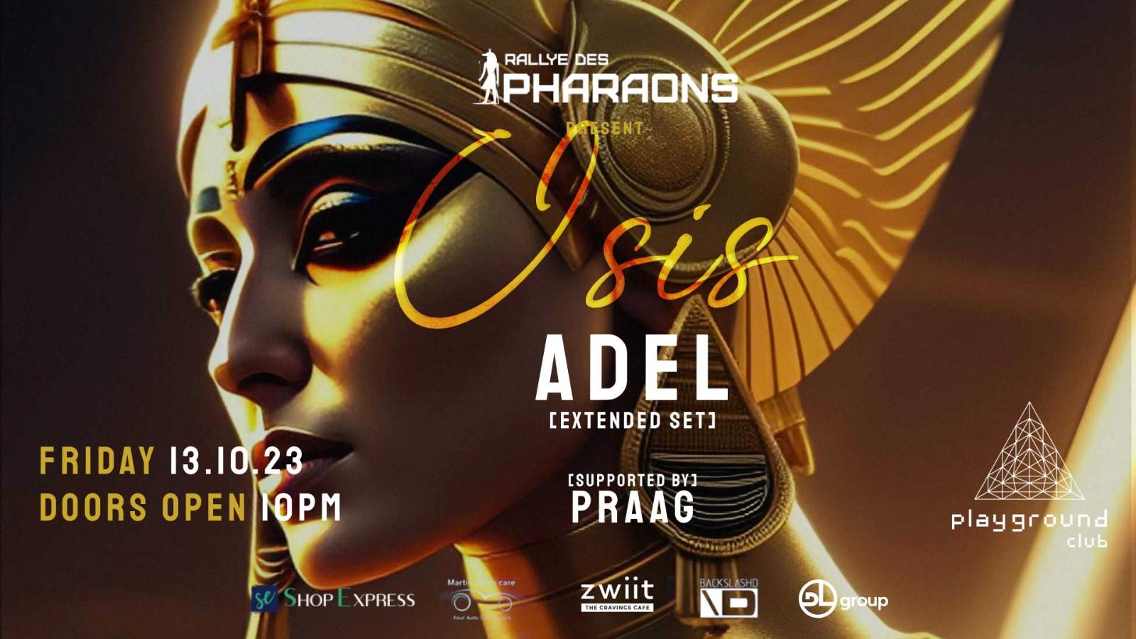 Rallye Des Pharaons ' ISIS Night ' at The Playground, Malte