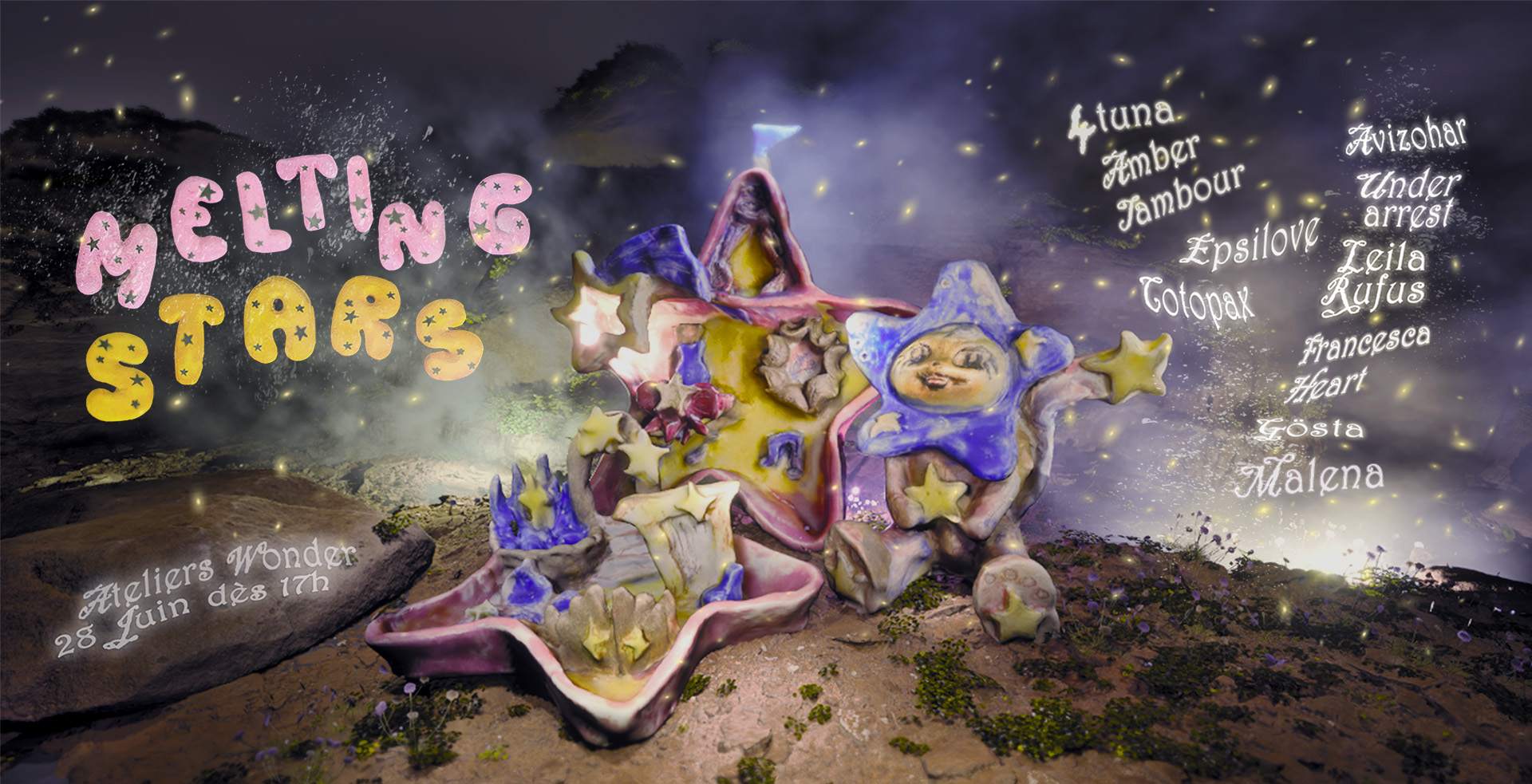 MELTING STARS, ambient microfestival at Les ateliers Wonder en TBA - Le ...