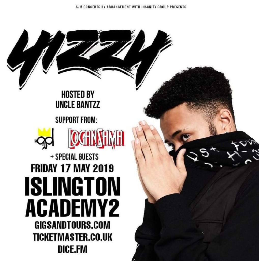 Yizzy at O2 Academy Islington, London