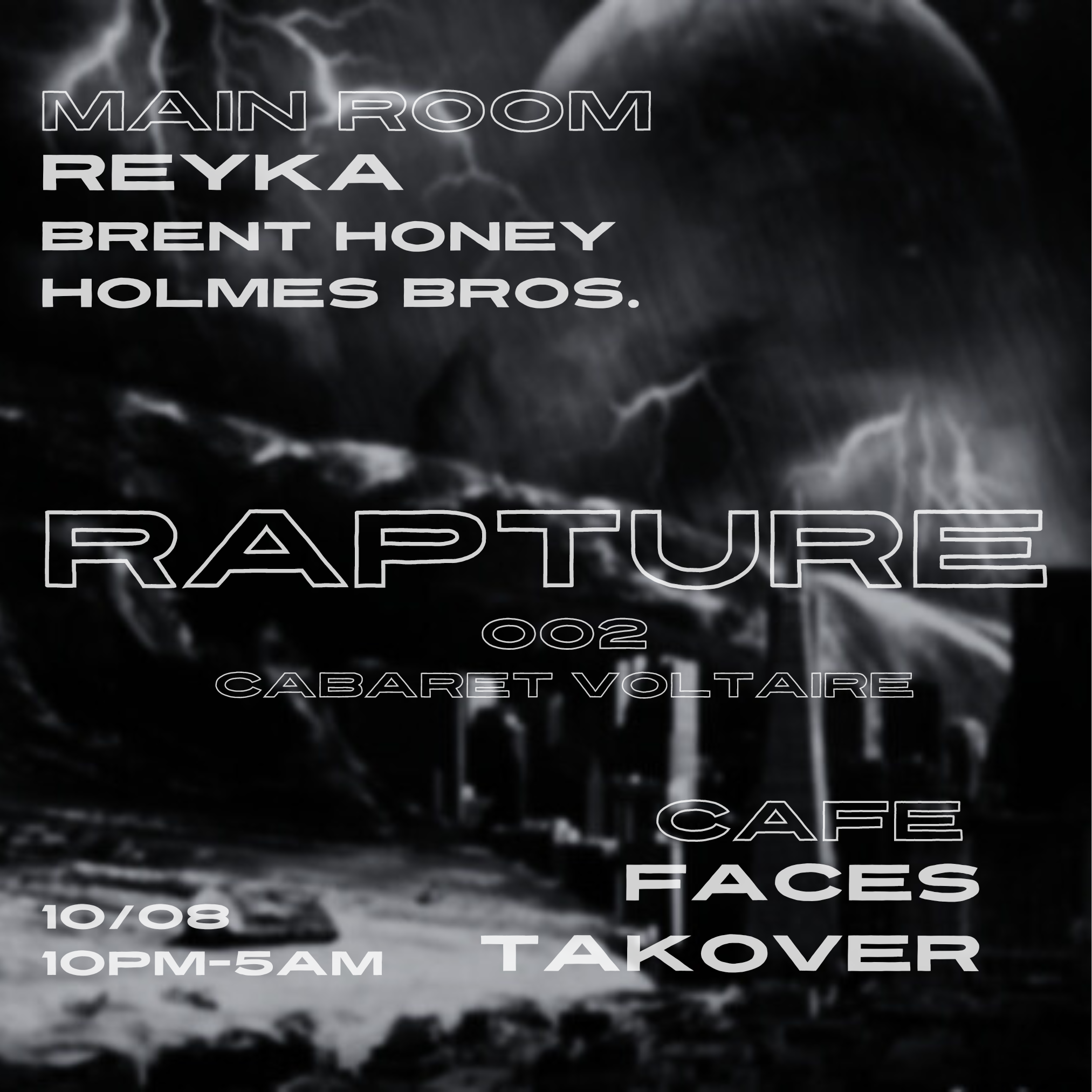 RAPTURE at Cabaret Voltaire, Edinburgh