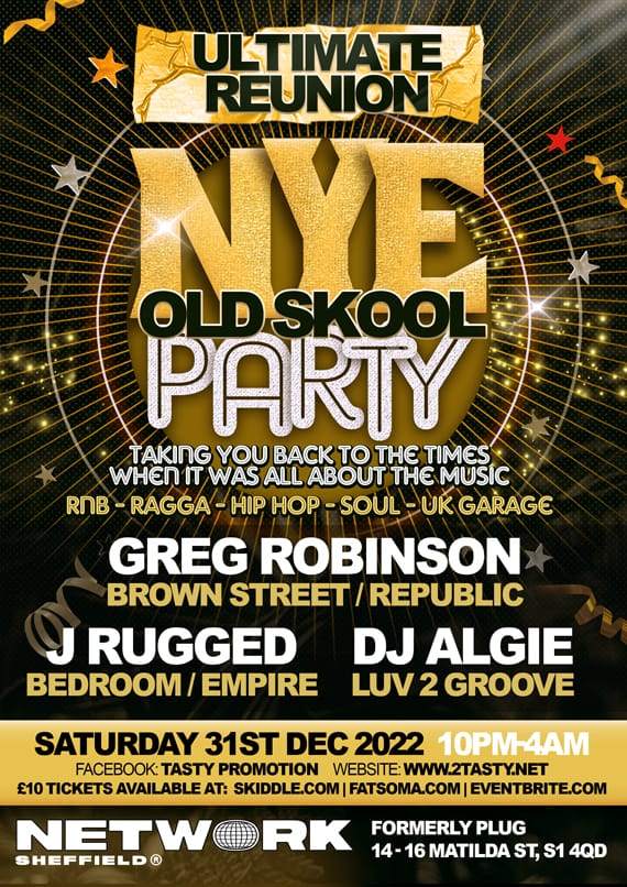 Ultimate Reunion New Years Eve Party at Network, Sheffield