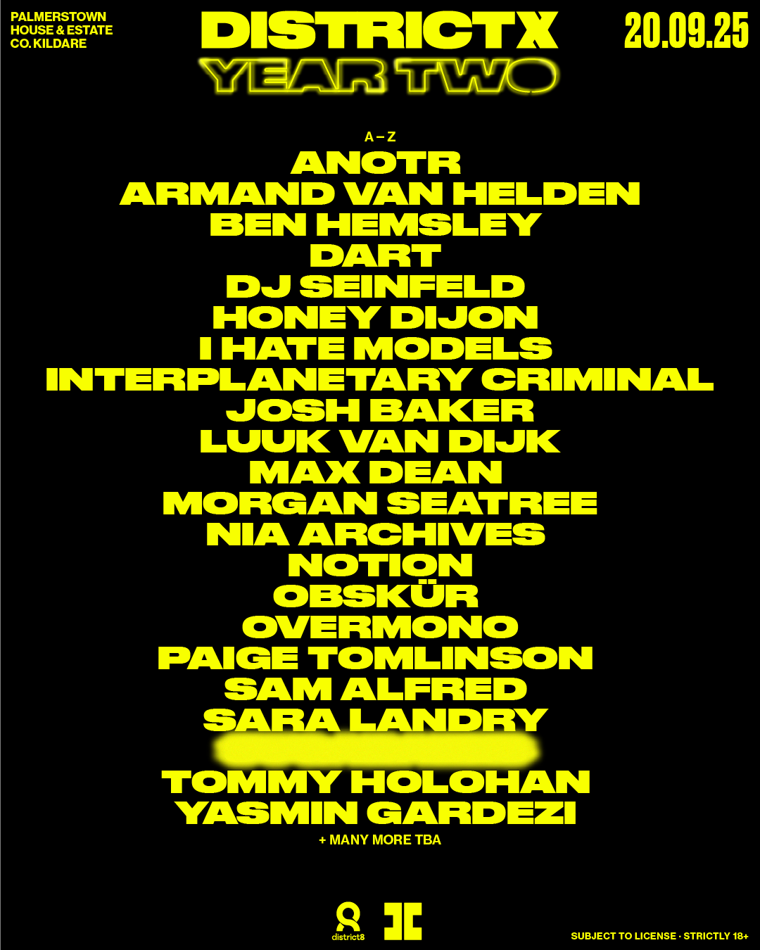 District X Festival 2025 at Palmerstown House Estate, Dublin · Tickets