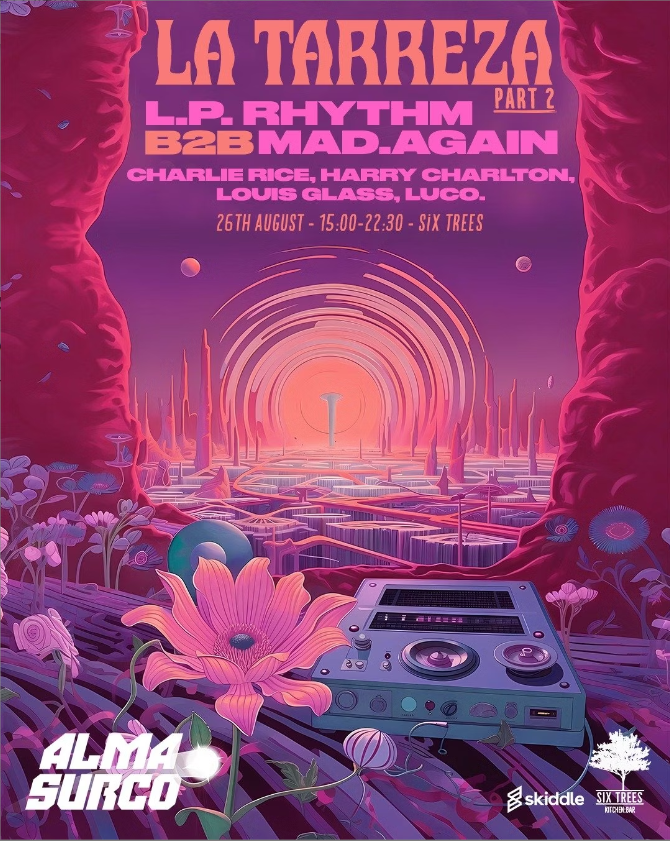 Alma Surco Presents: La Tarreza, Part 2 en Six Trees Bar And Kitchen ...