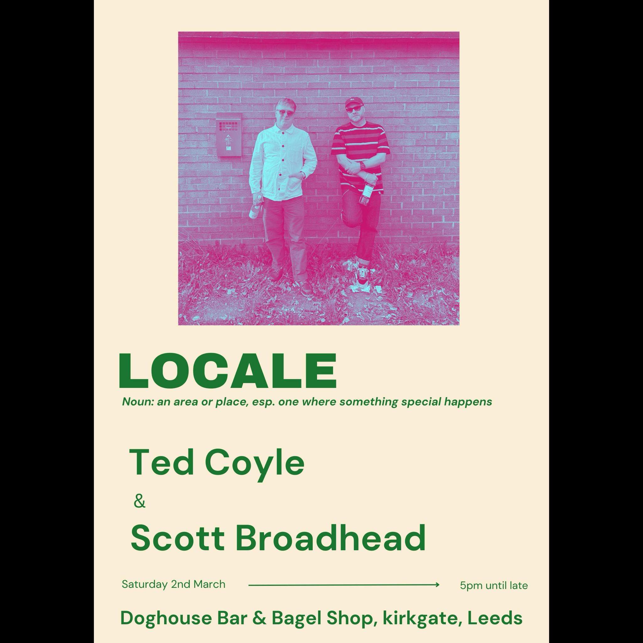 Locale: Ted Coyle & Scott Broadhead at The Doghouse bar & Record Store ...