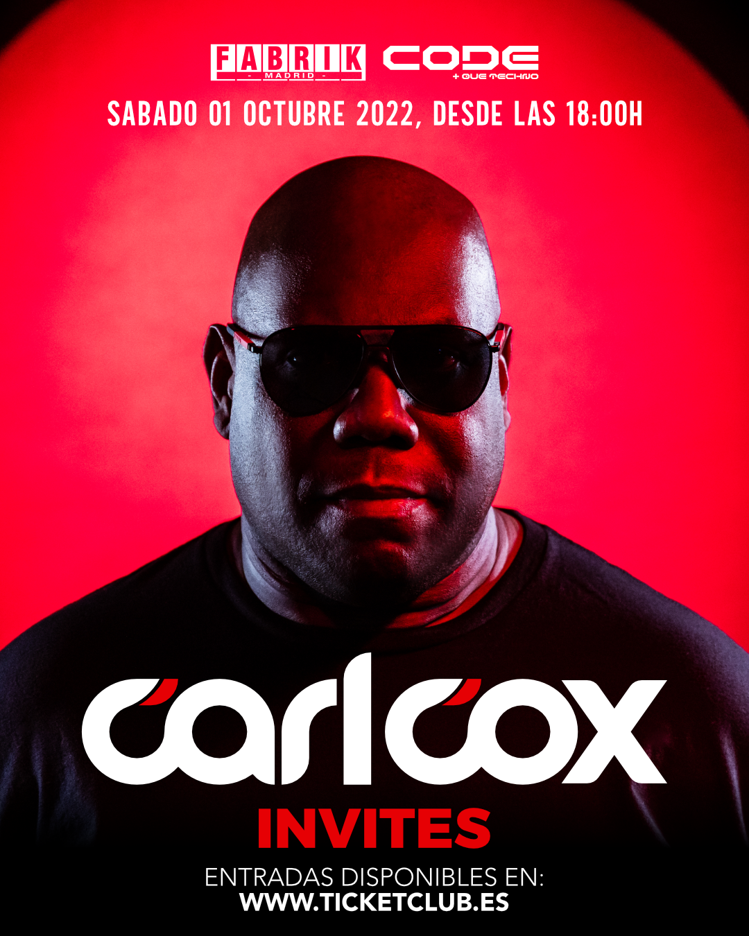 Carl Cox Invites at Fabrik, Madrid