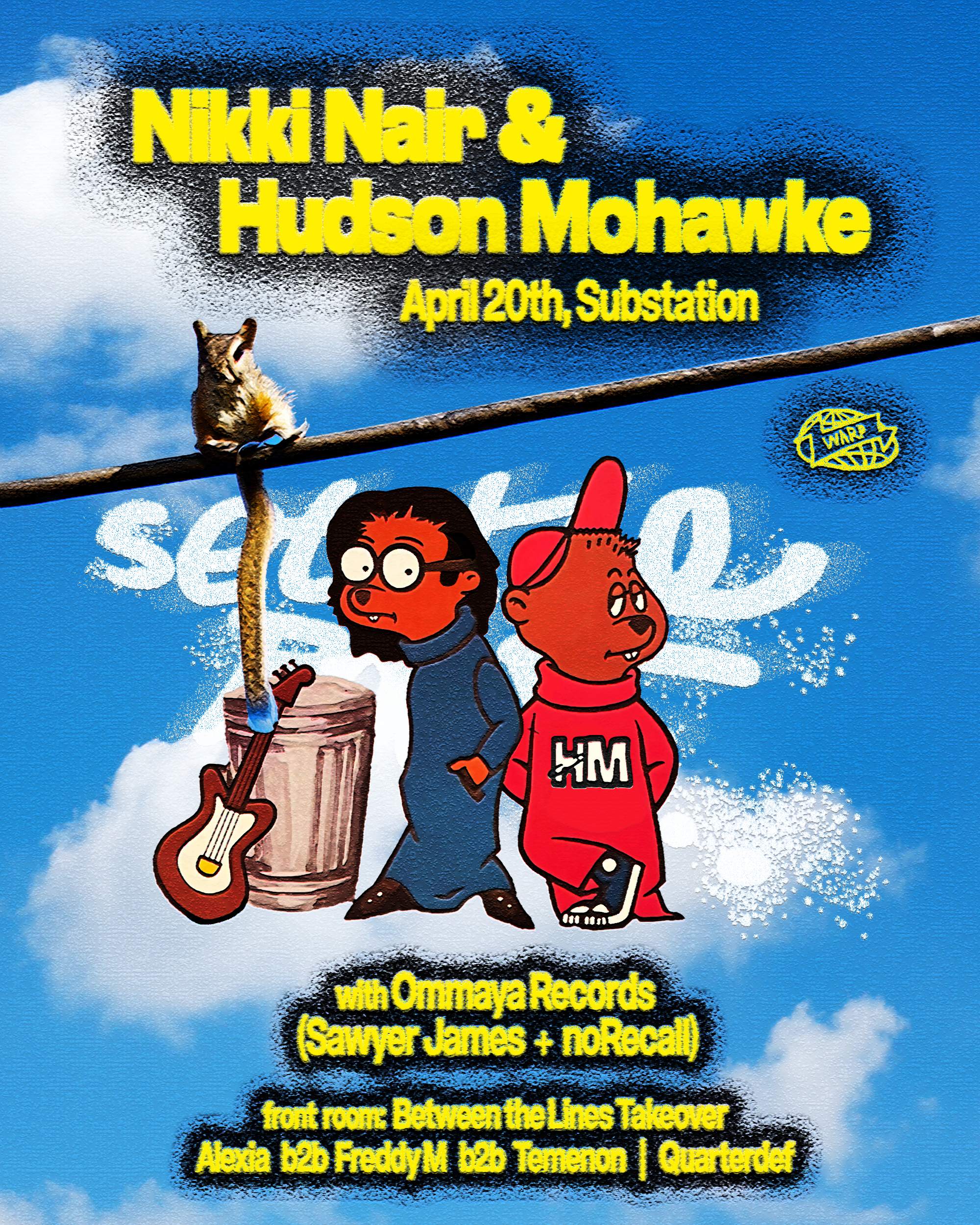 Routine: Hudson Mohawke x Nikki Nair - Set The Roof U.S. Tour bei ...