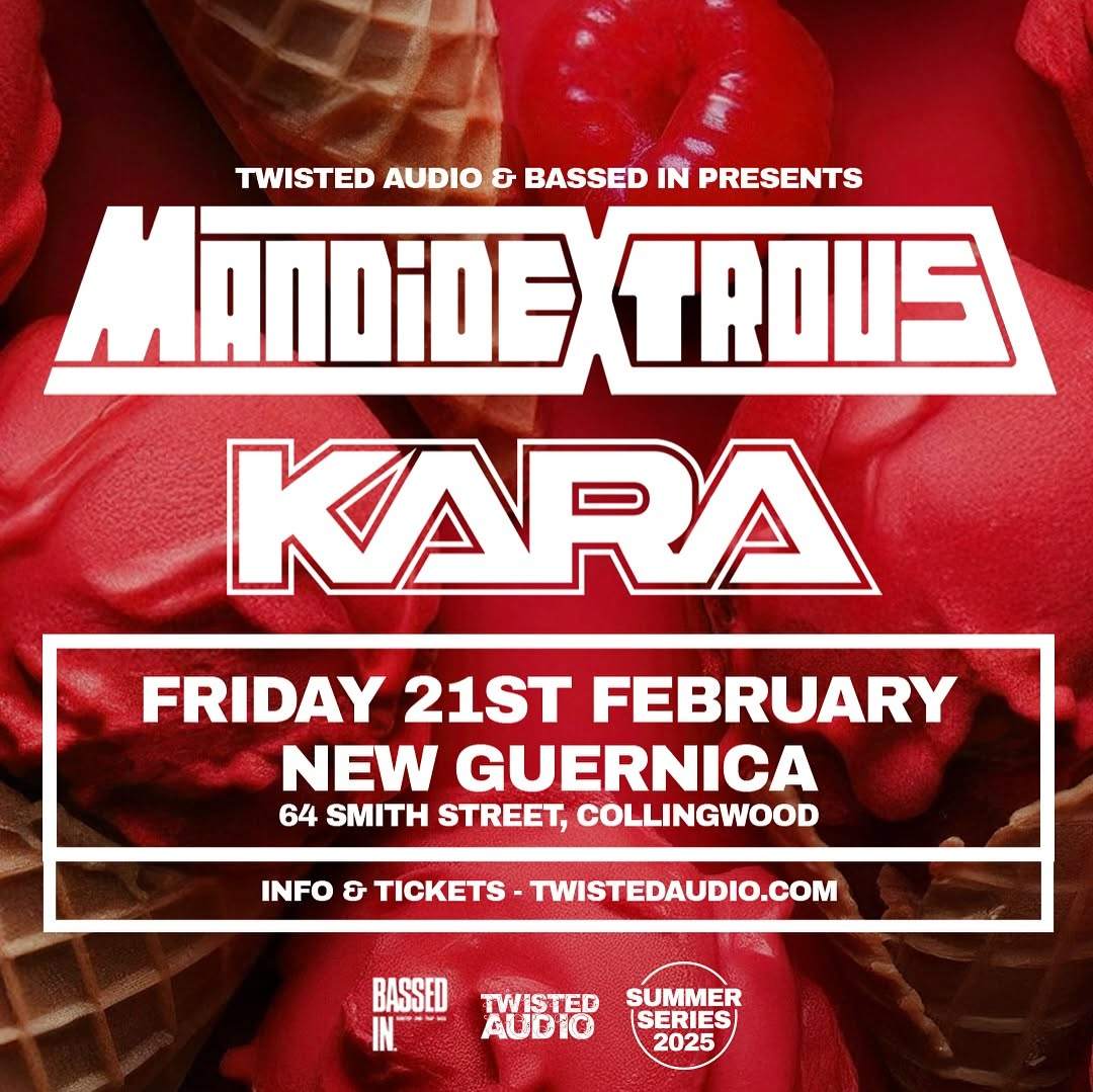 Twisted Audio & Bassed In presents: SUMMER SERIES - Mandidextrous ...