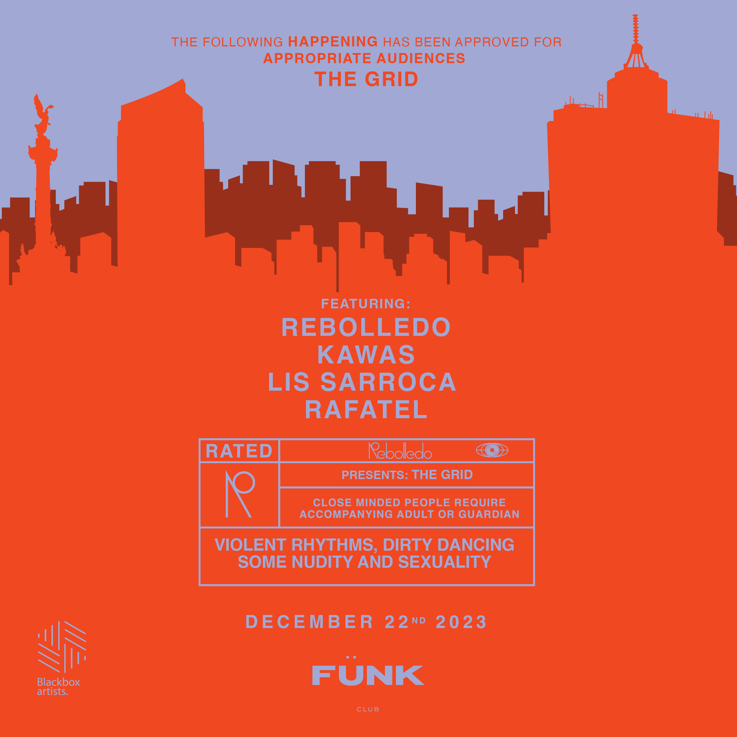 Rated R at Fünk, Mexico City