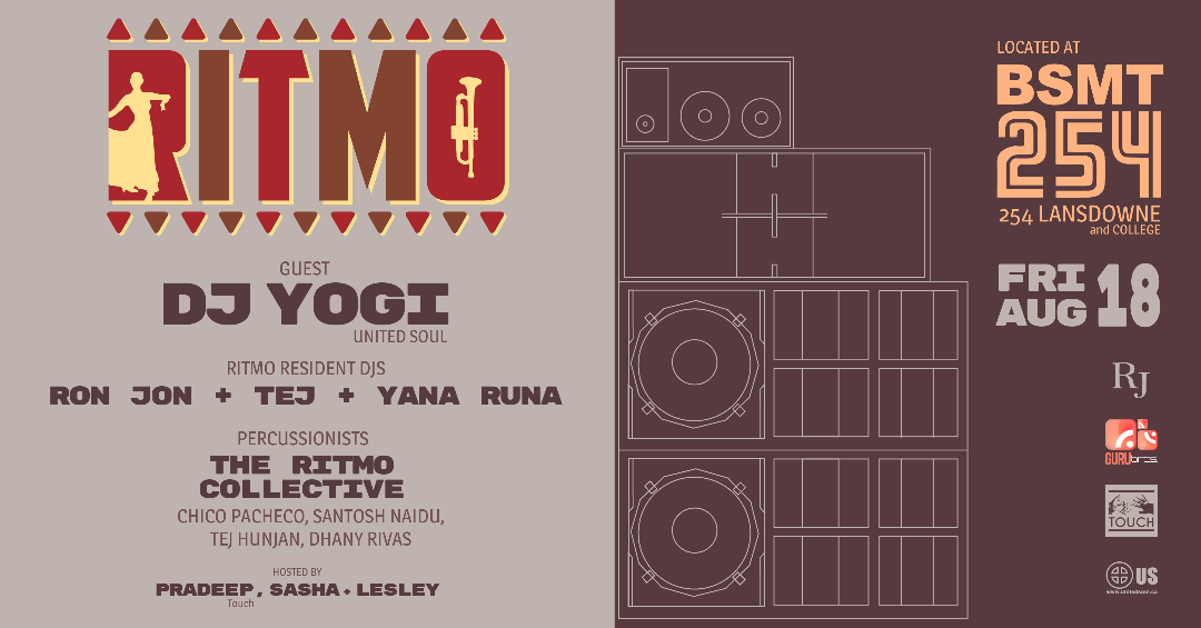 Ritmo Party feat. DJ Yogi at Bsmt 254, Toronto