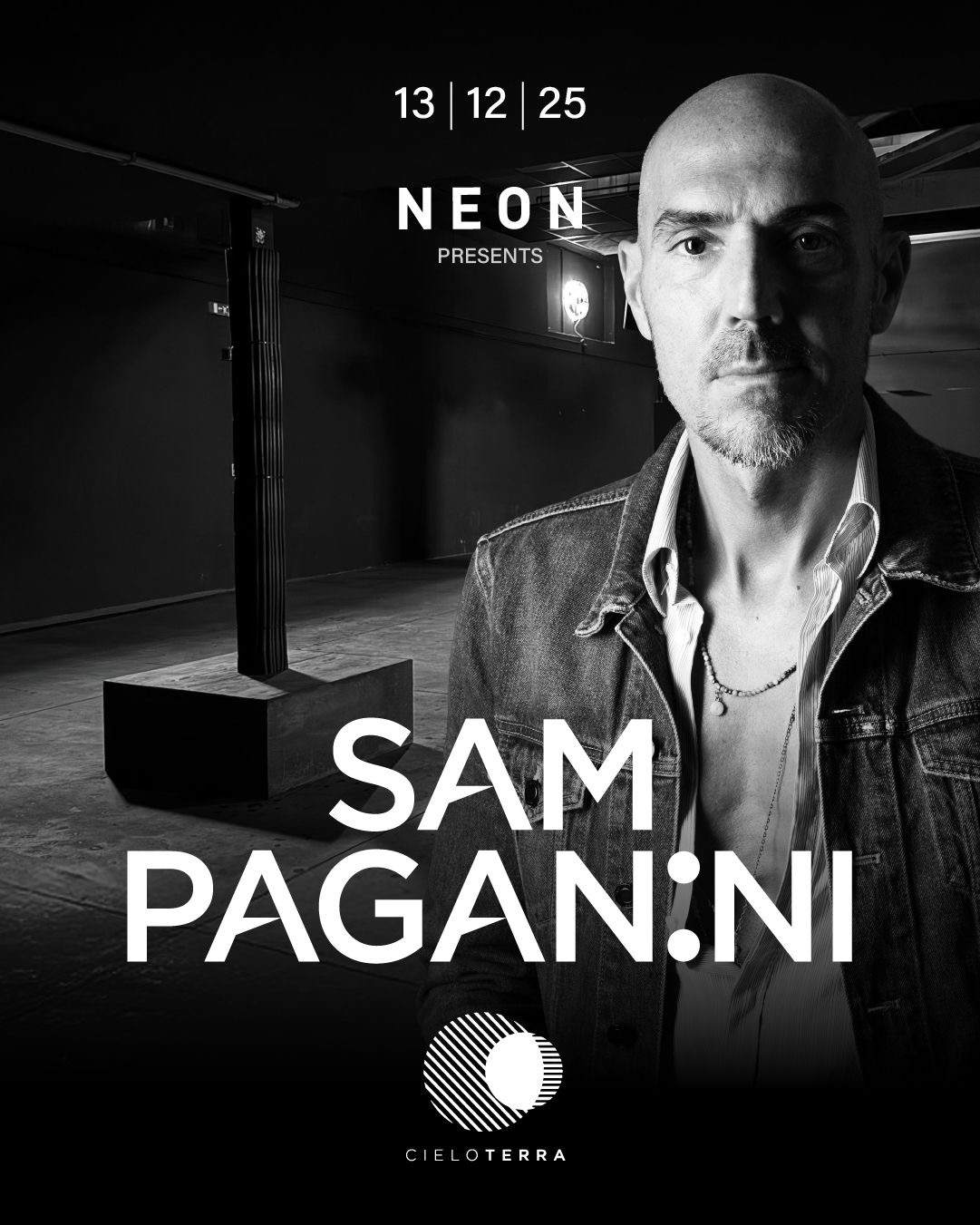 NEON pres Sam Paganini at Cieloterra at Cieloterra, Rome