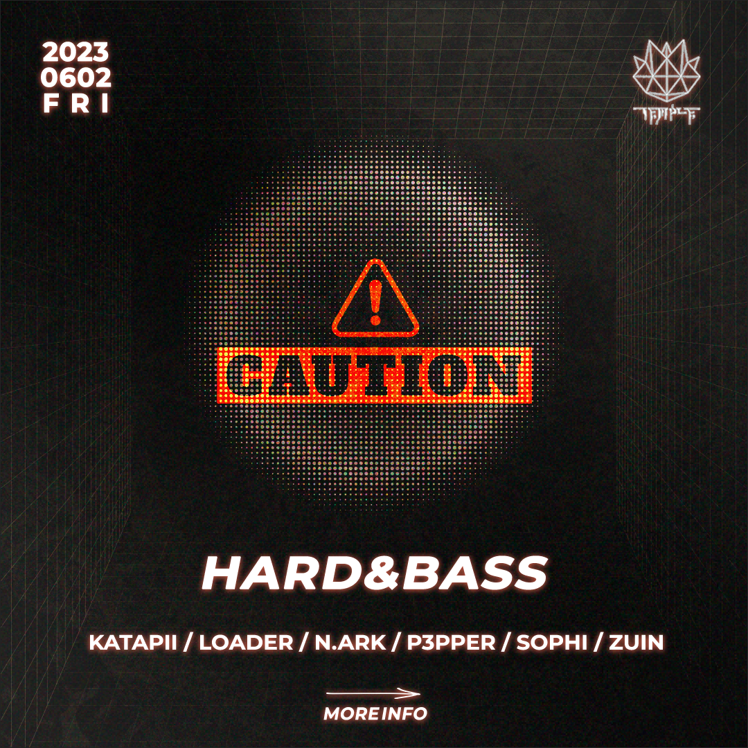 𝗛𝗔𝗥𝗗&𝗕𝗔𝗦𝗦 at Club Temple, Seoul