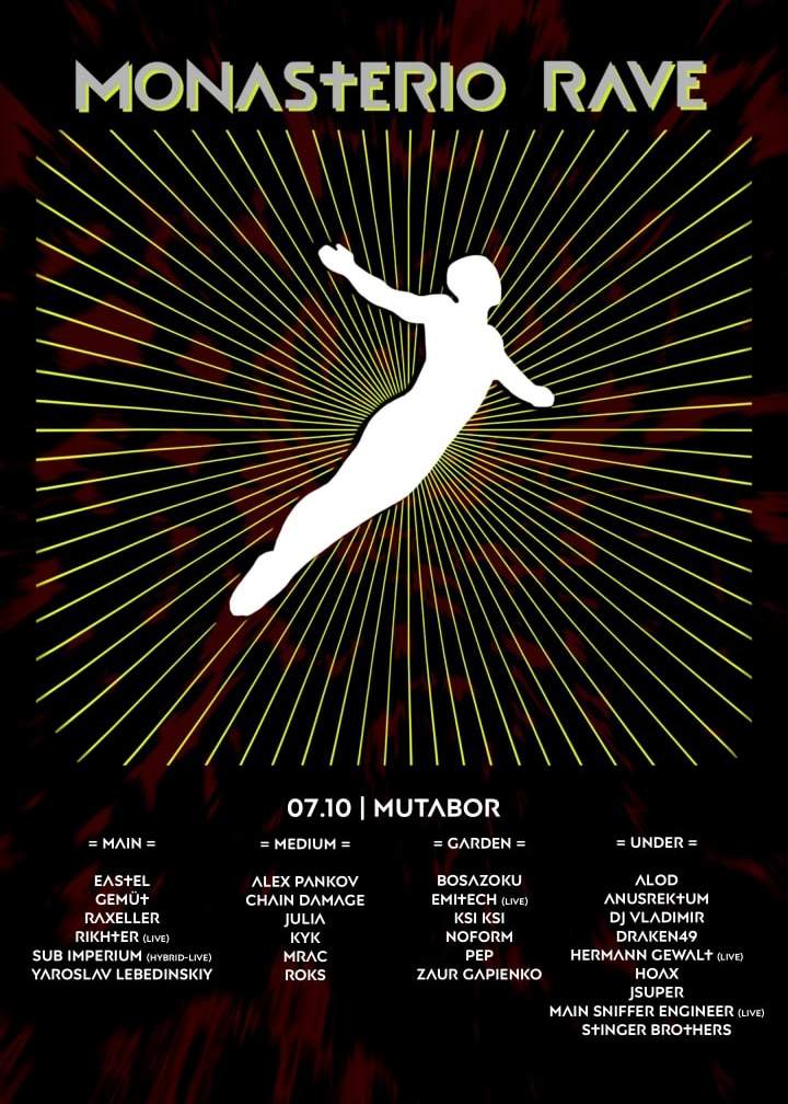 Monasterio Rave bei Mutabor, Moscow