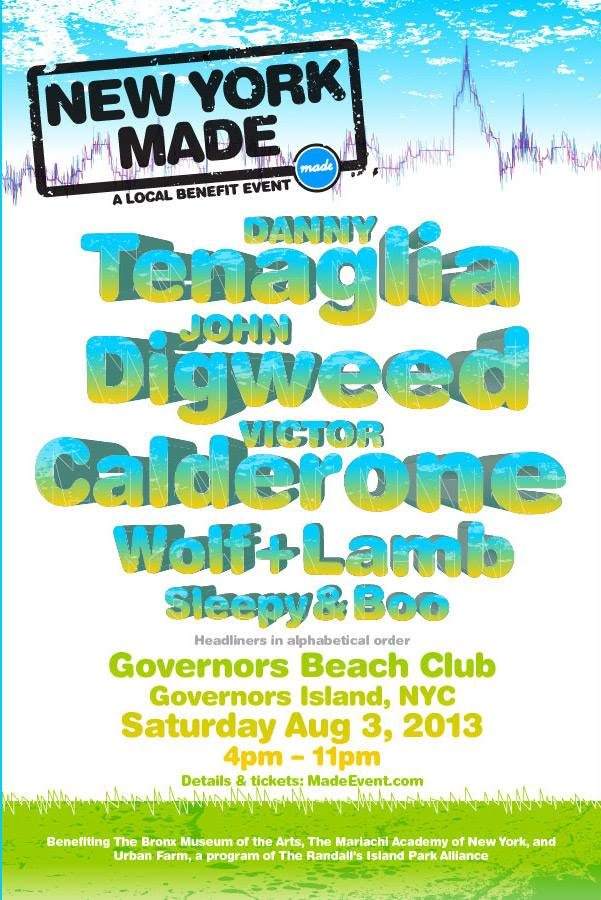 New York Made - Danny Tenaglia, John Digweed & Victor Calderone at ...