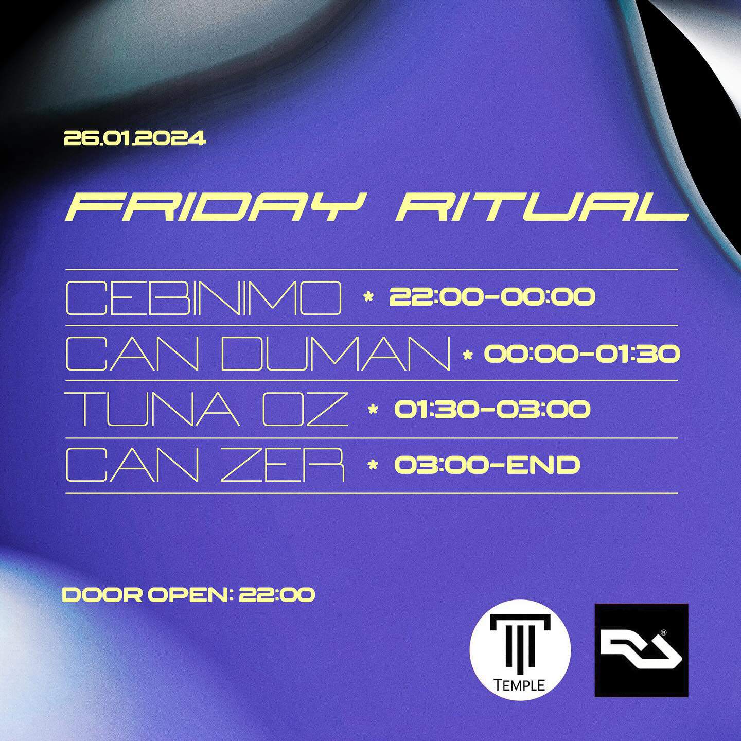 Friday Ritual at Club Temple, Istanbul