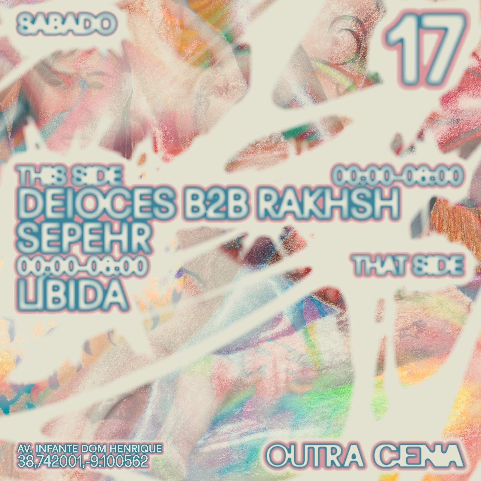 Dakoi, Deioces B2B, Rakhsh, Diana XL, Sepehr, Sound Preta at Outra Cena ...