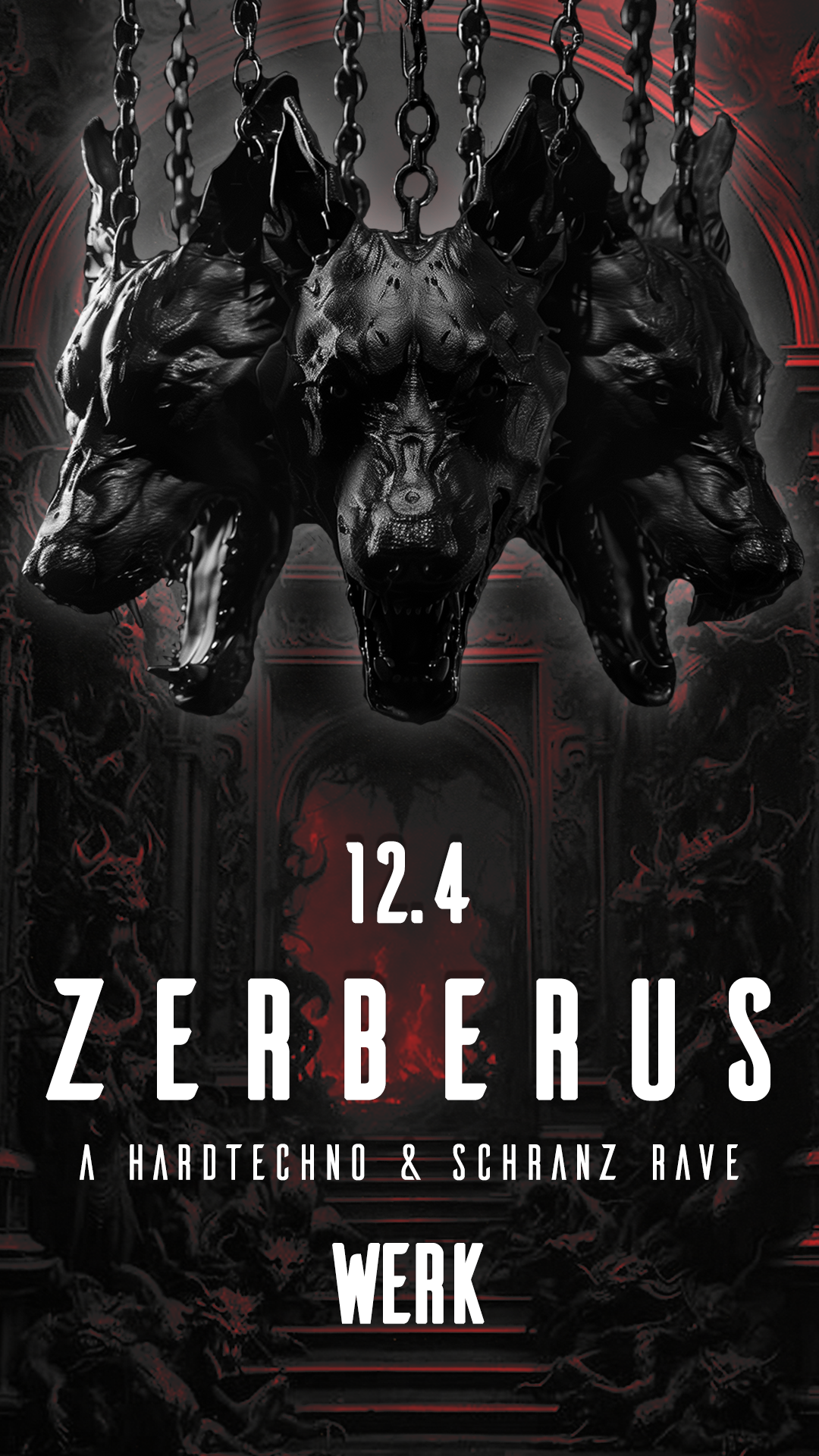 ZERBERUS RAVE - Hardtechno & Schranz on 2 Floors at Das Werk, Vienna
