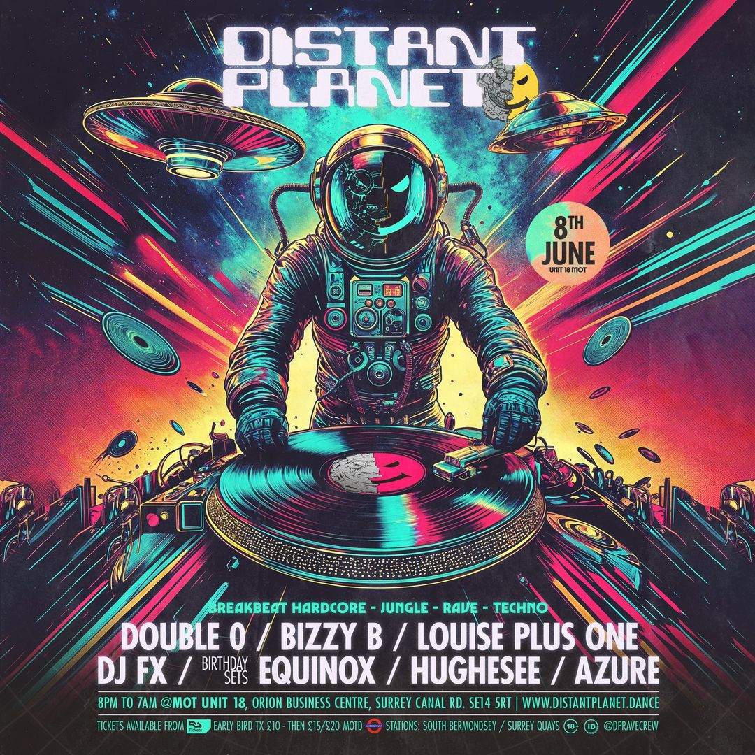 Distant Planet at M.O.T, London