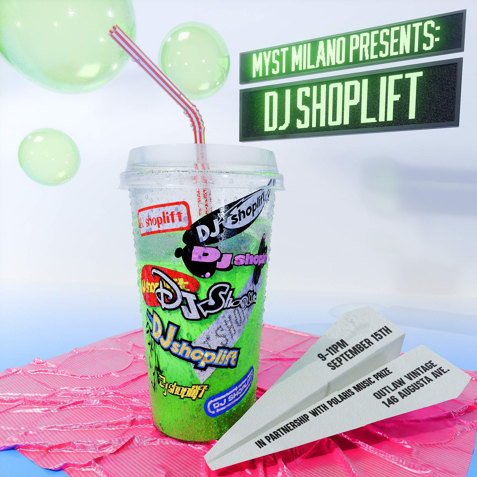 Myst Milano presents: DJ Shoplift at TBA - Toronto, Toronto