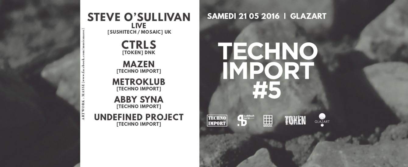 Techno Import bei Glazart, Paris
