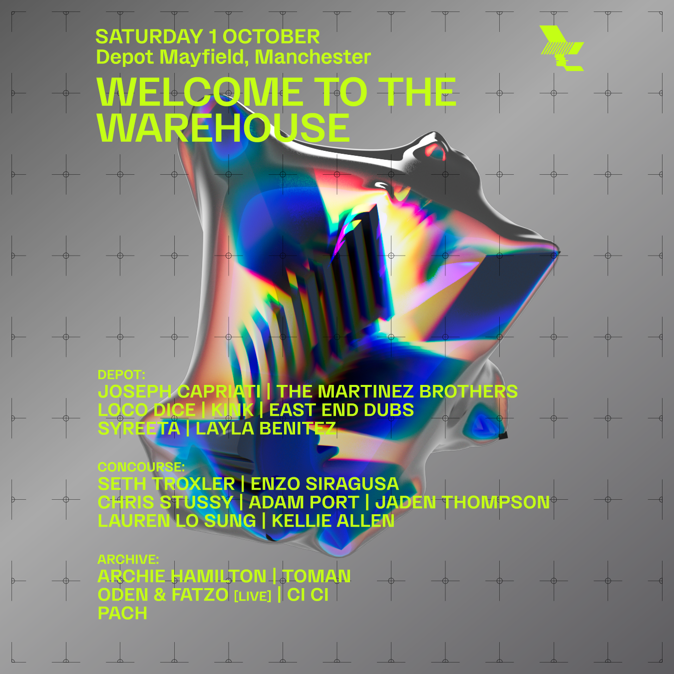 Welcome to the Warehouse at The Warehouse Project, Manchester