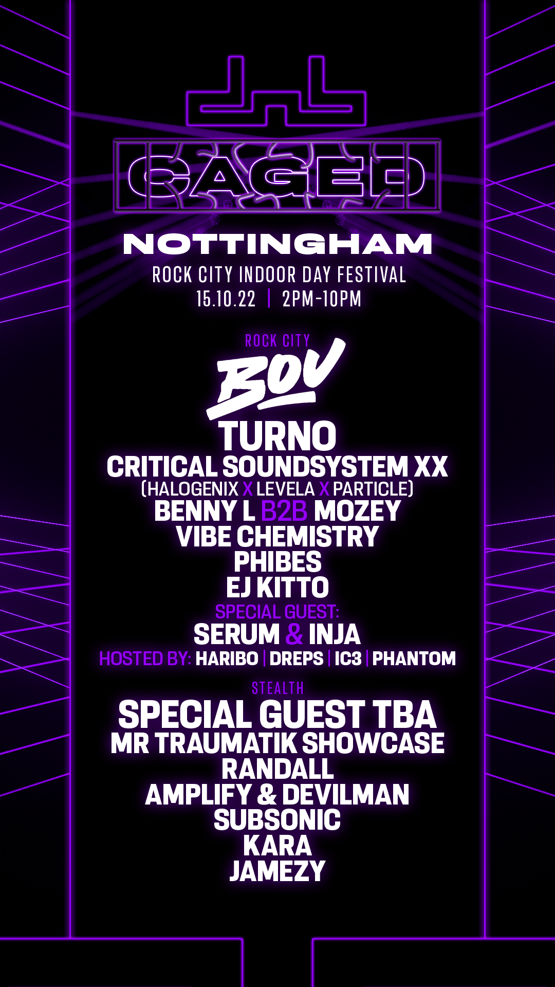 DnB Allstars Caged: Nottingham at Rock City, Nottingham