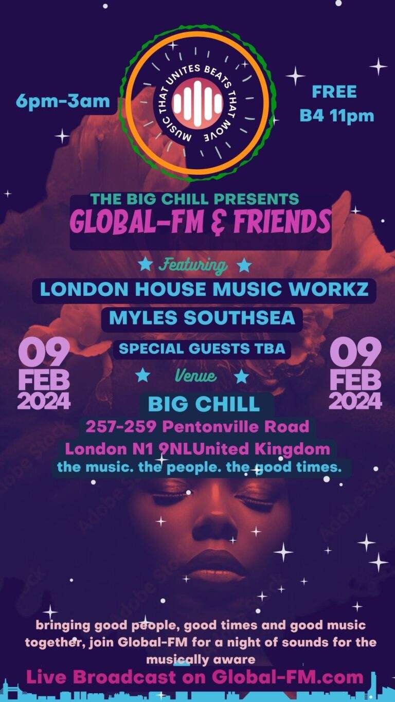 Global-FM Residents Party at The Big Chill House, London