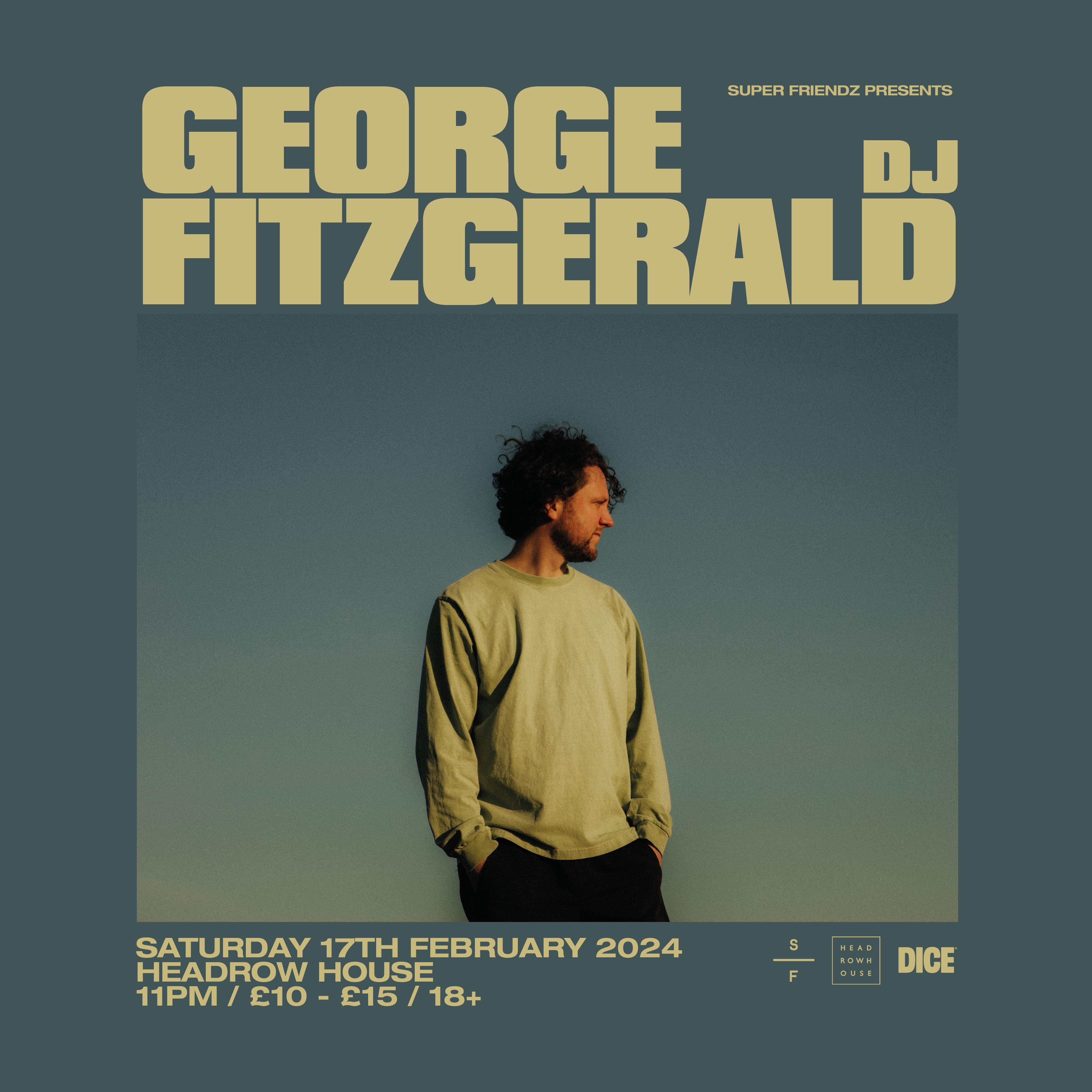 George FitzGerald (DJ) at Headrow House, Leeds