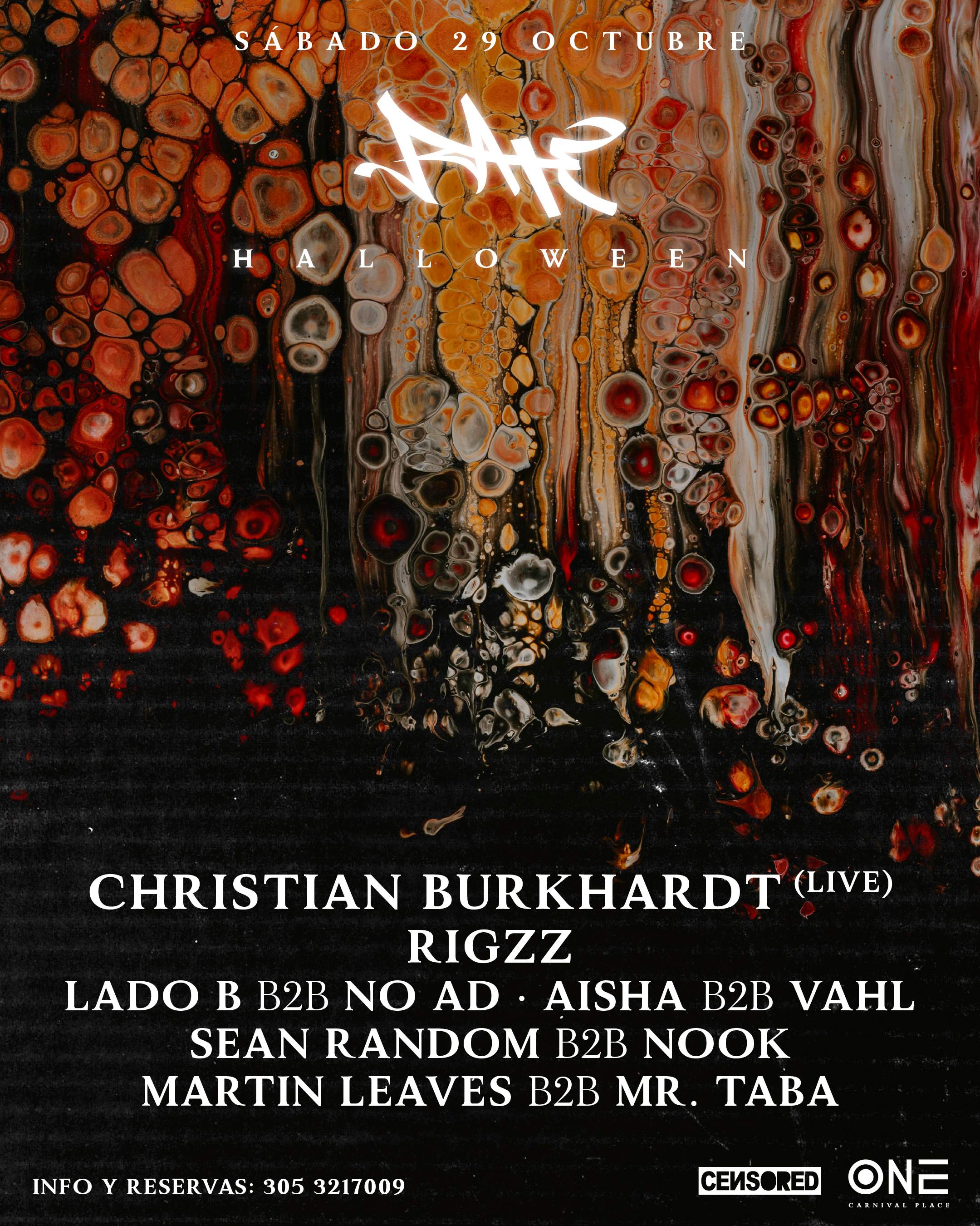 Rate Halloween bei One Carnival Place, Medellin