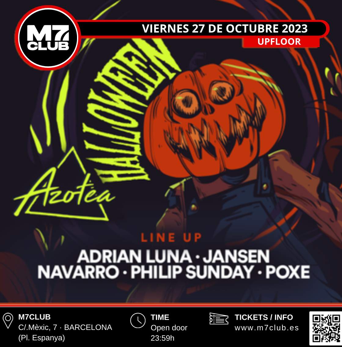AZOTEA [Adrian Luna, Jansen, Navarro, Philip Sunday & Poxe] at M7 Club ...