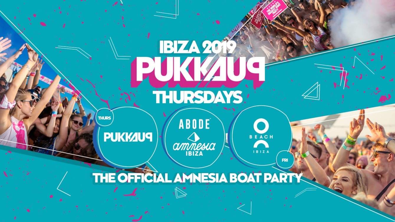 Pukka Up - Thursday Sunset Boat Party at Rio Ibiza, Ibiza