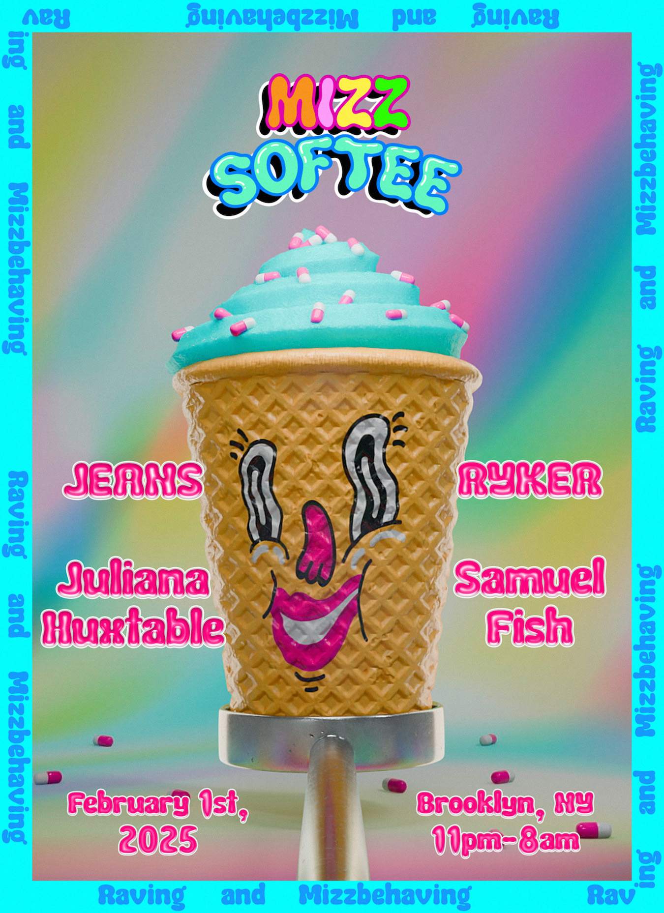 Mizz Softee: JEANS, Juliana Huxtable, RYKER, Samuel Fish at TBA - East ...