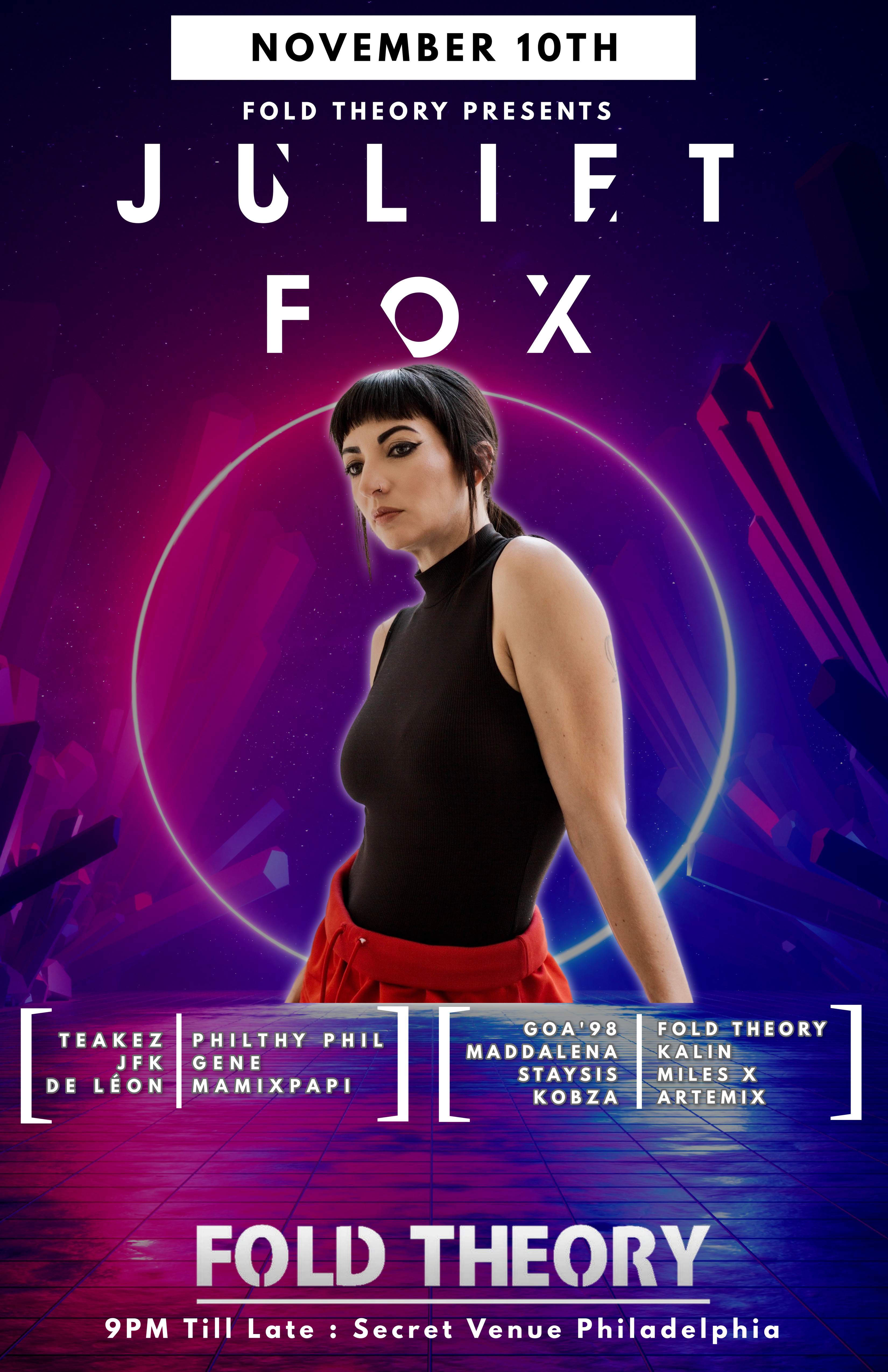Fold Theory presents: Juliet Fox at TBA, Philadelphia
