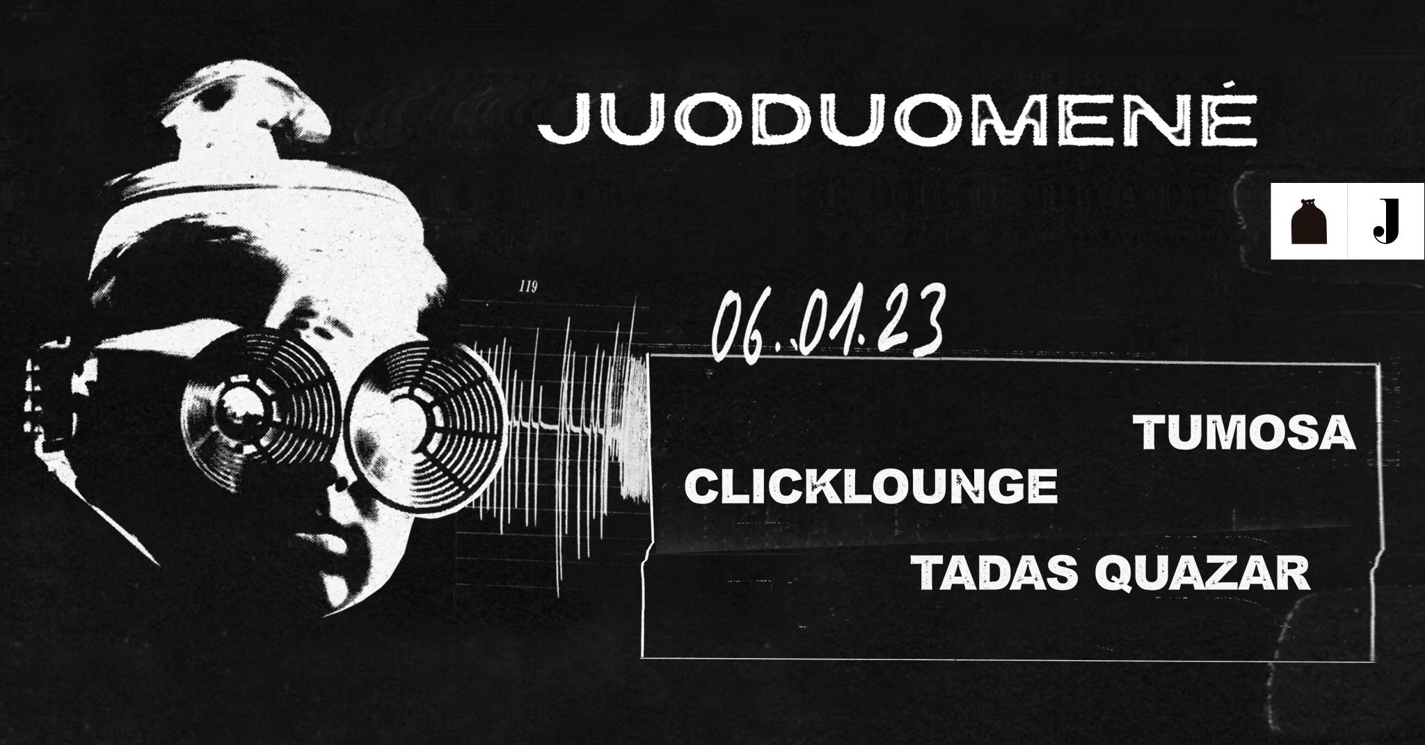 Juoduomenė at Opium Club, Vilnius