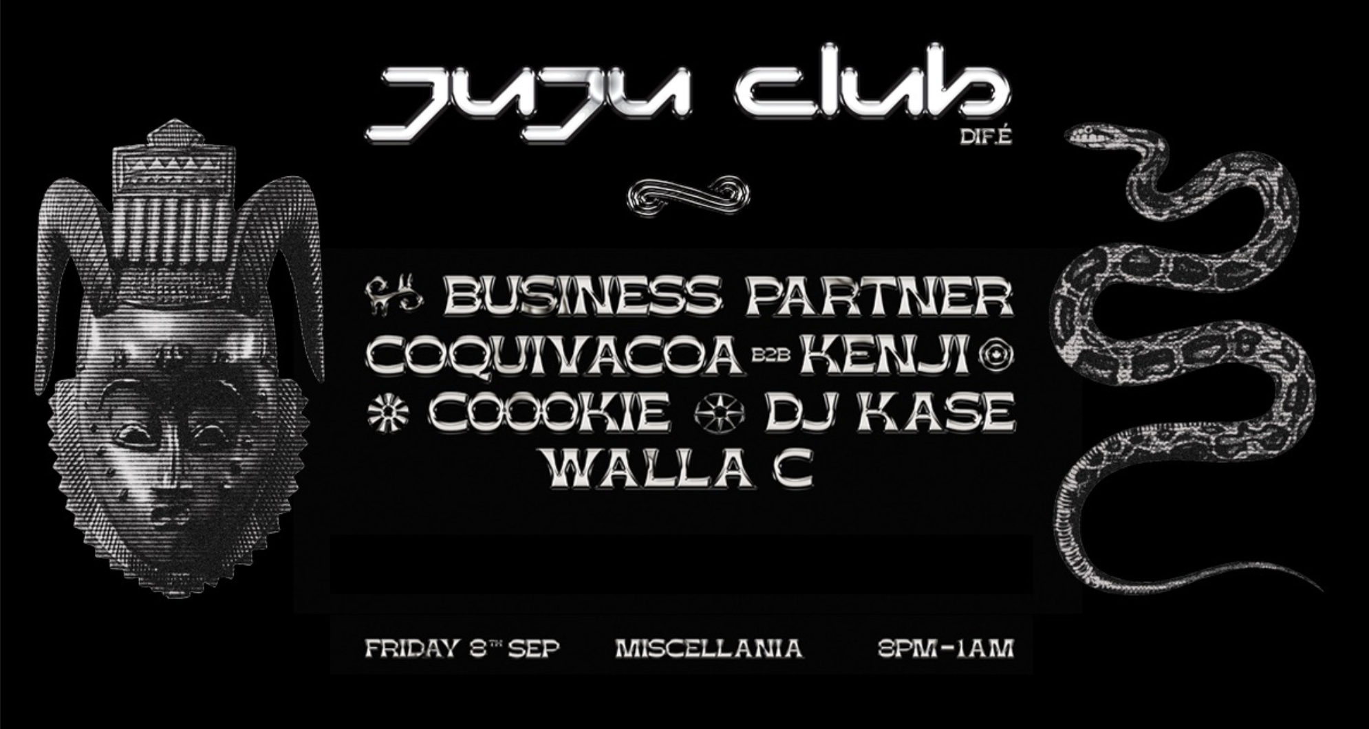 Juju Club at Miscellania, Melbourne