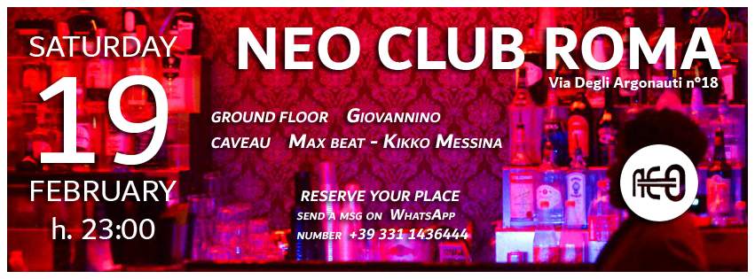 Clubbing at Neo Club, Rome