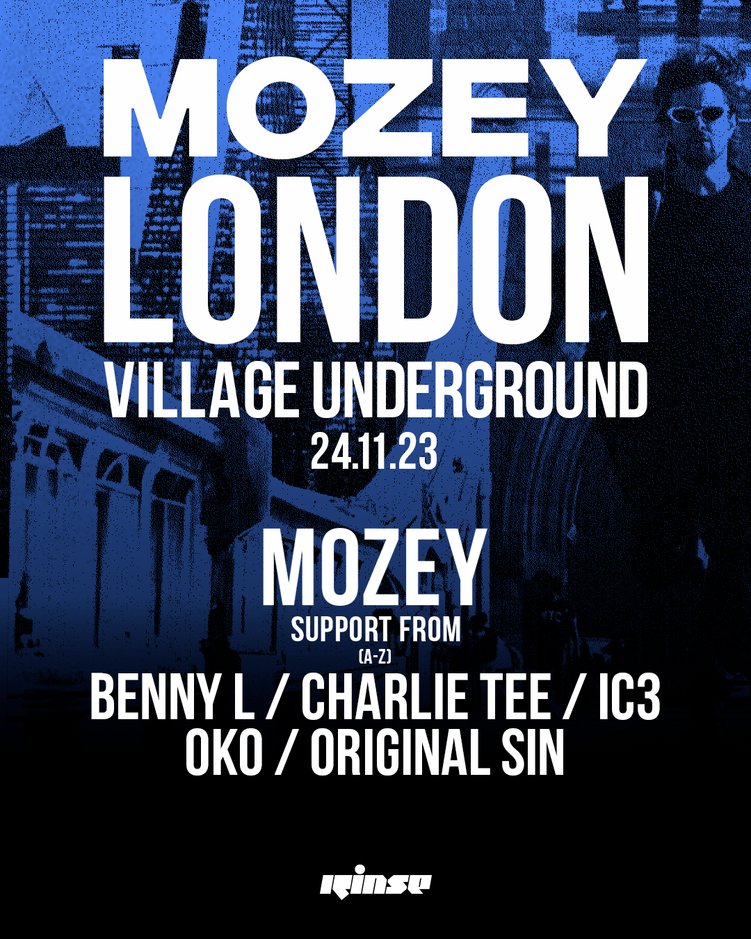 Mozey Headline Show at Village Underground, London