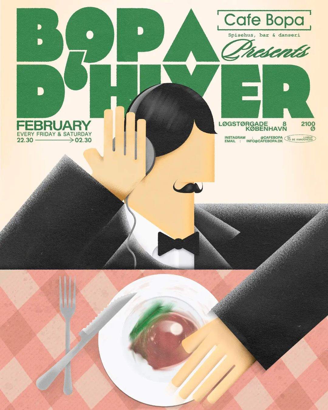 Bopa d'Hiver at Café Bopa, Copenhagen