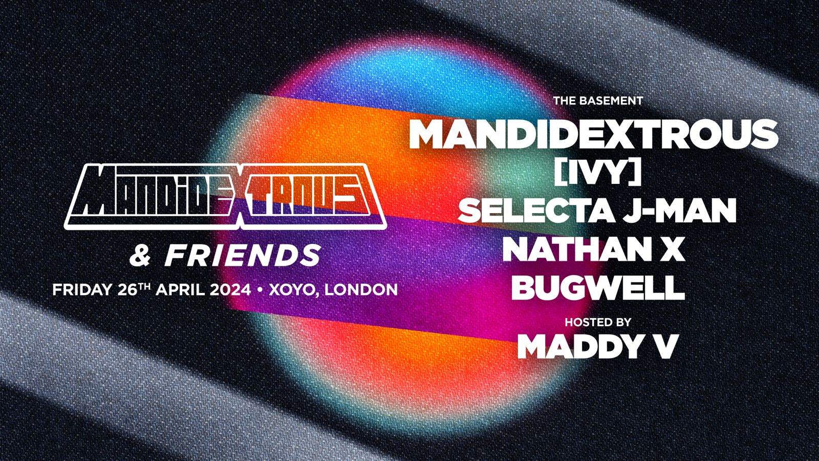 Mandidextrous & Friends : London at XOYO, London