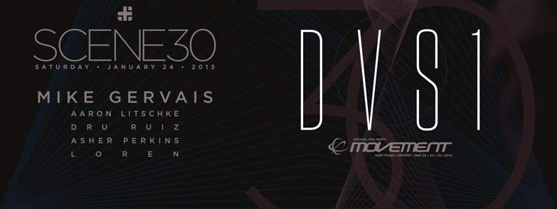 Scene 30 with Dvs1 - Official Movement Pre Party at The Works, Detroit