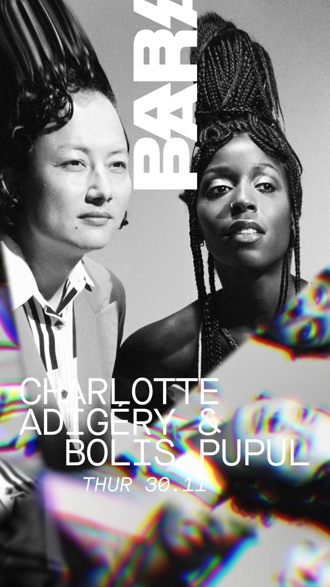 Charlotte Adigéry & Bolis Pupul bij Parallel, Amsterdam