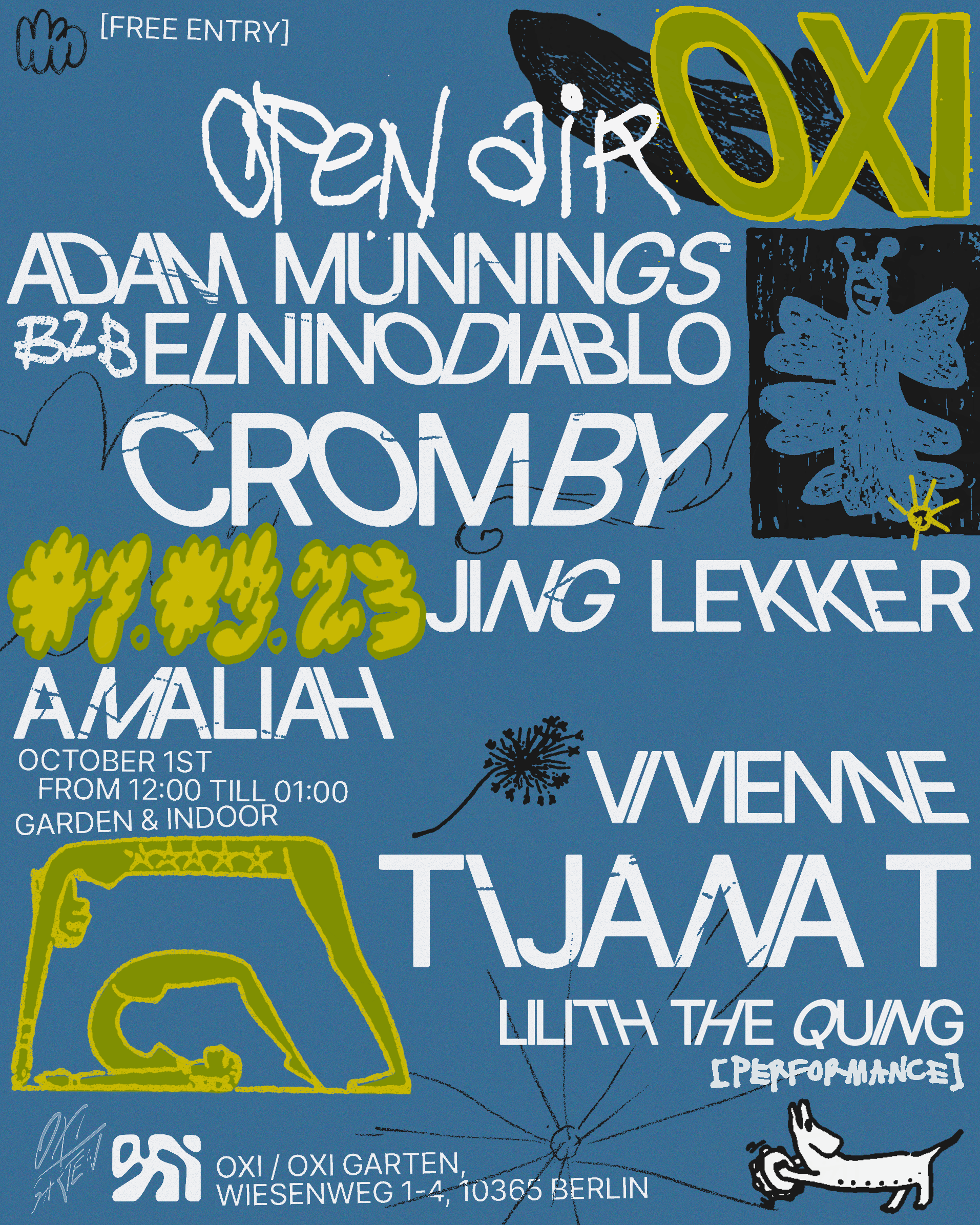OXI Open Air [Free Entry via RA] at OXI, Berlin