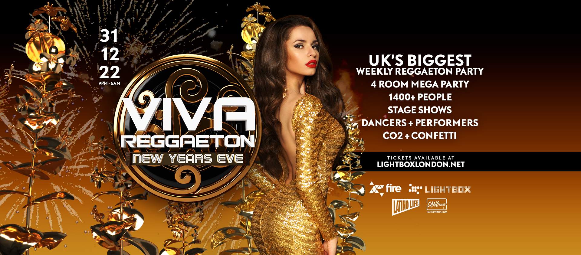 Viva Reggaeton / House / Pop - New Year's Eve Party at Lightbox, London