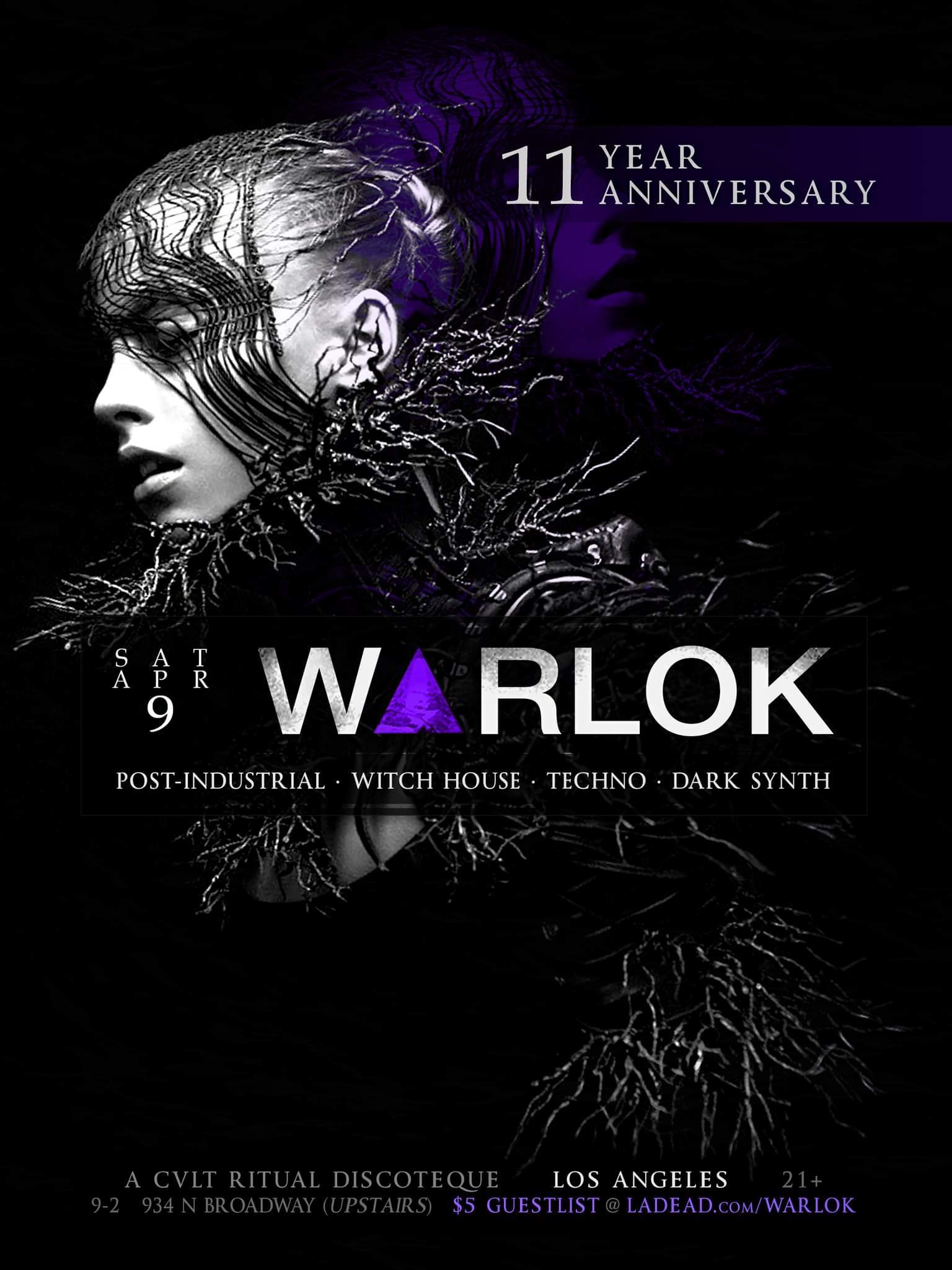 WARLOK bei Grand Star Jazz Club, Los Angeles