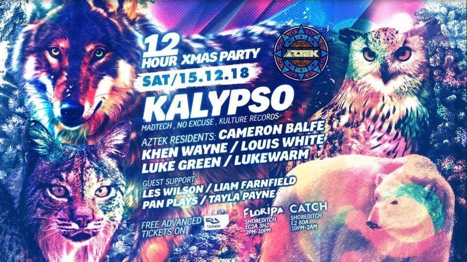 Aztek 12 Hour Xmas Special - Shoreditch Day & Night Party en Floripa ...