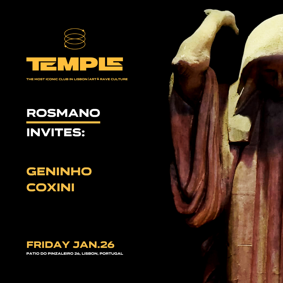 Fridays at Temple Club #3 at TEMPLE, Lisboa · Tickets