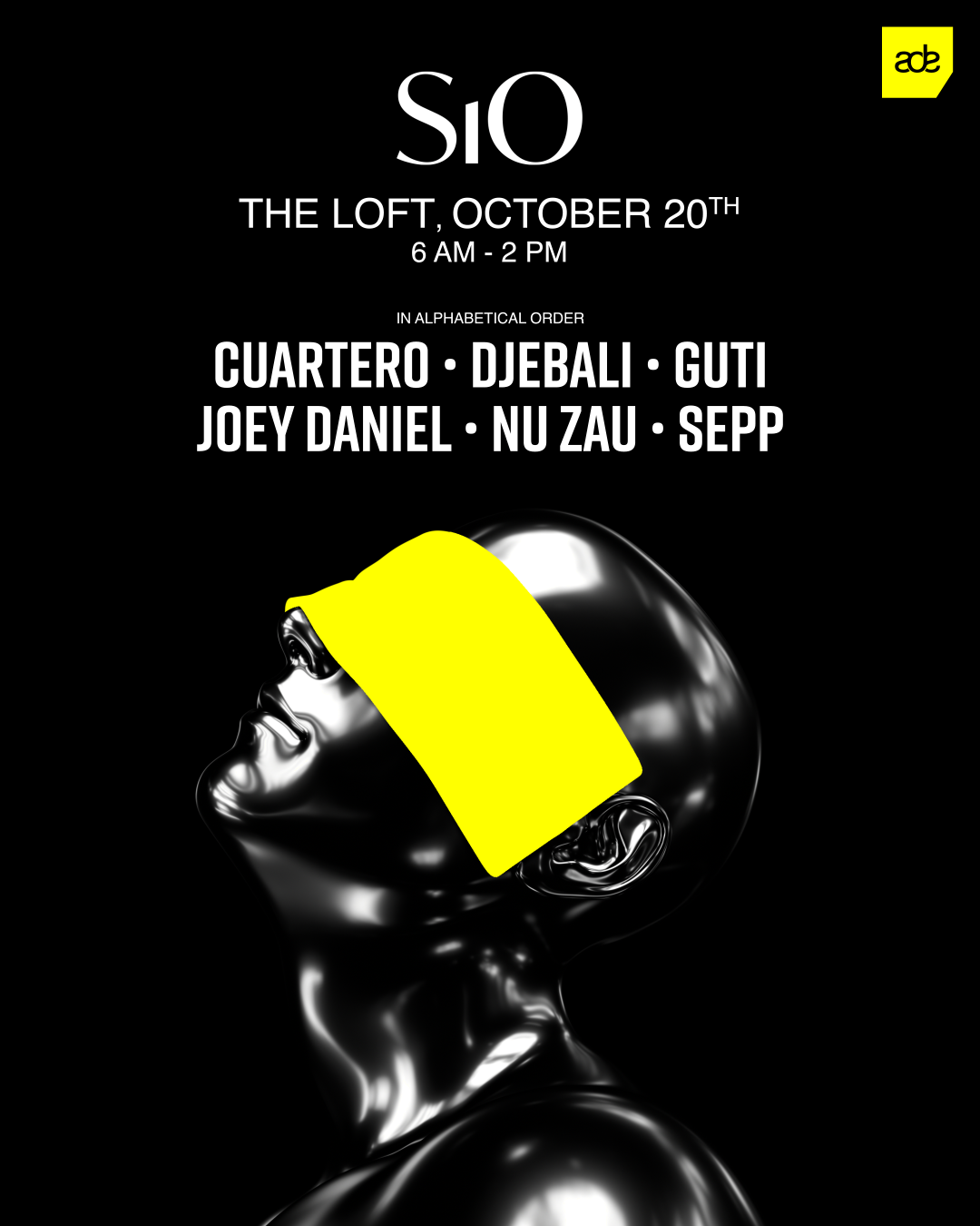 SiO x Loft ADE w/ Cuartero, Djebali, Guti, Joey Daniel & More at The Loft Amsterdam, Amsterdam