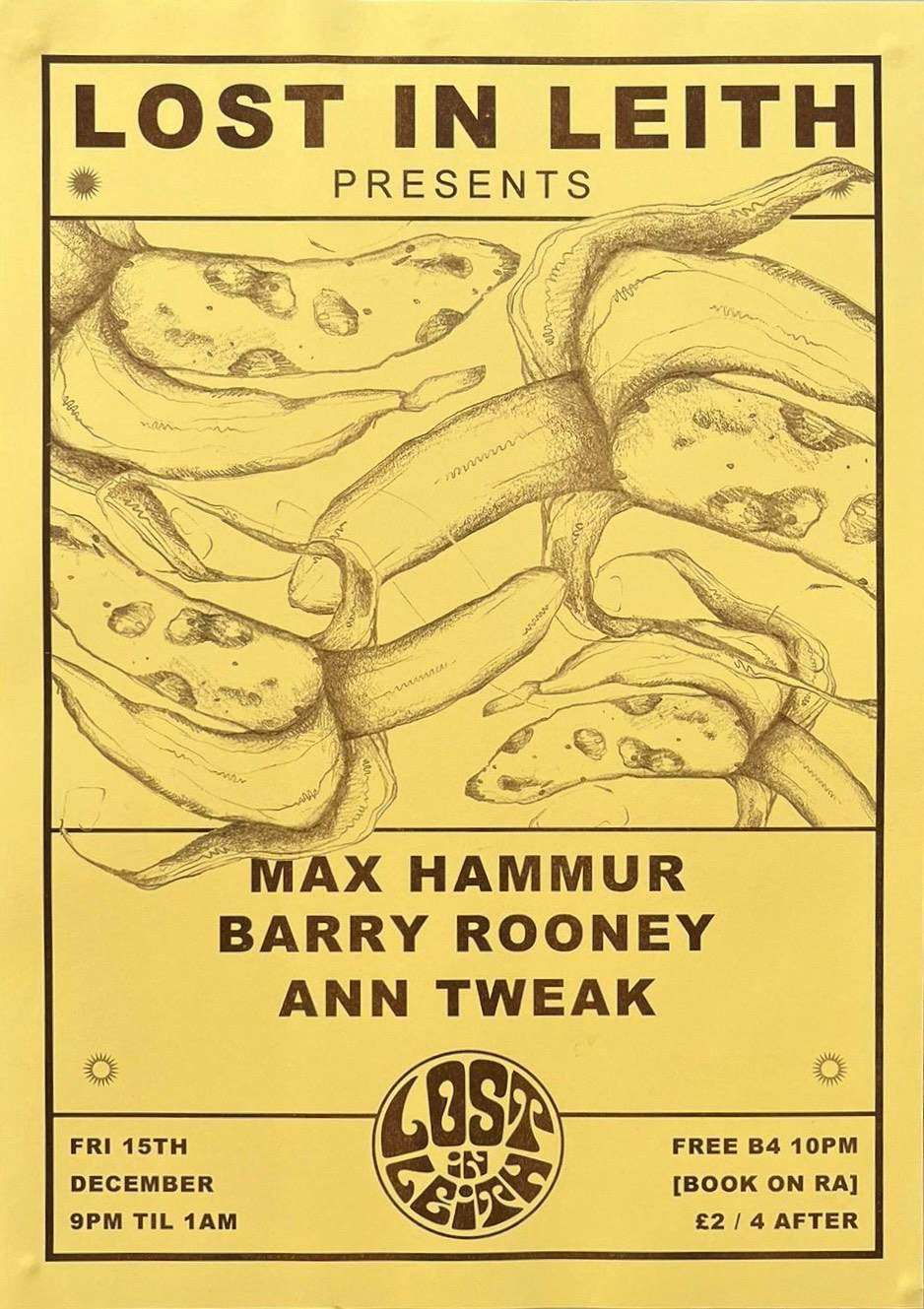 Lost In Leith presents: Max Hammer, Barry Rooney & Ann Tweak at Lost In ...