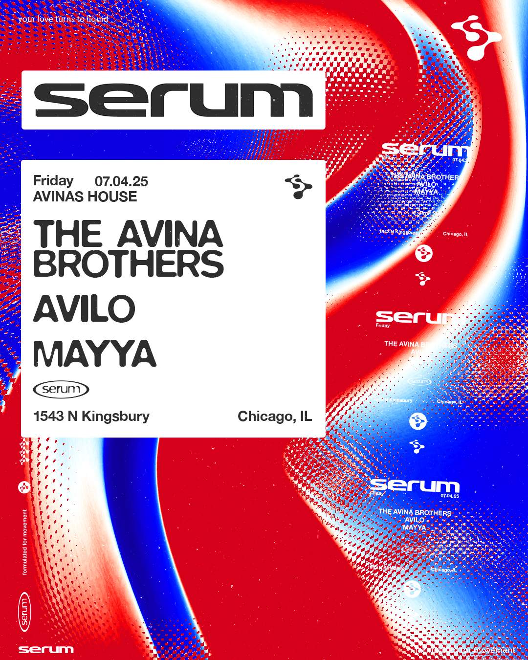 Serum: The Avina Brothers + Avilo + Mayya at Prysm Nightclub, Chicago